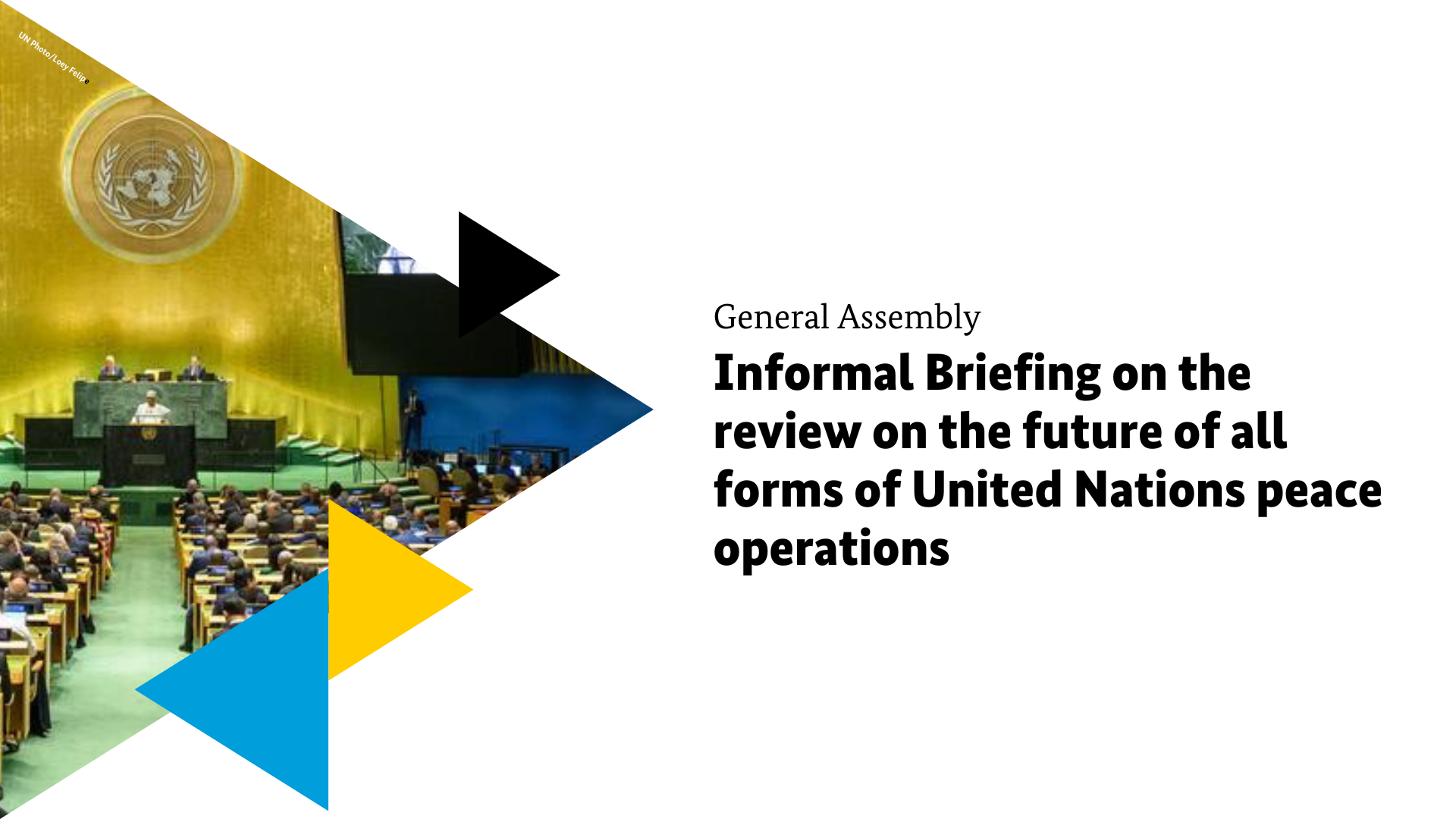German Statement during the United Nations General Assembly Informal ...