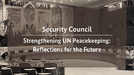 National Statement of Germany during the UN Security Council Open Debate onStrengthening UN ...